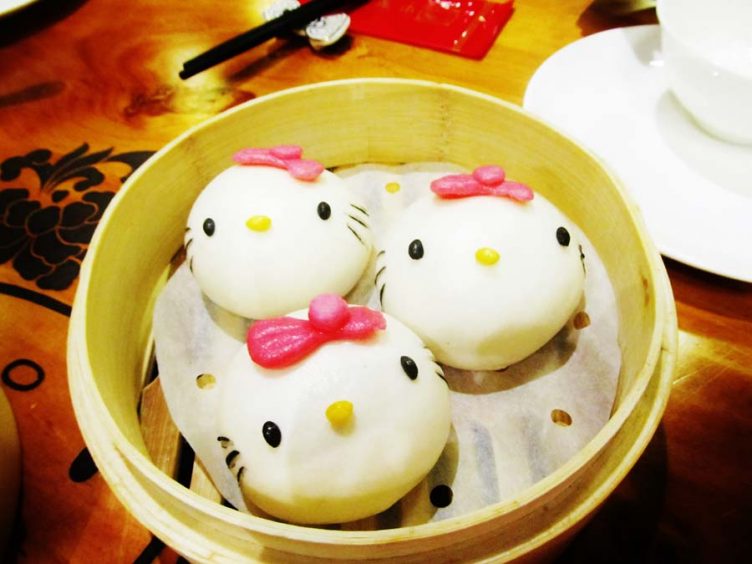 This Restaurant Serves HELLO KITTY Dim Sum - FoodBeast