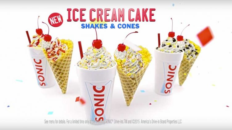 Birthdays In A Cup: Sonic Now Has Ice Cream Cake Milkshakes - FoodBeast