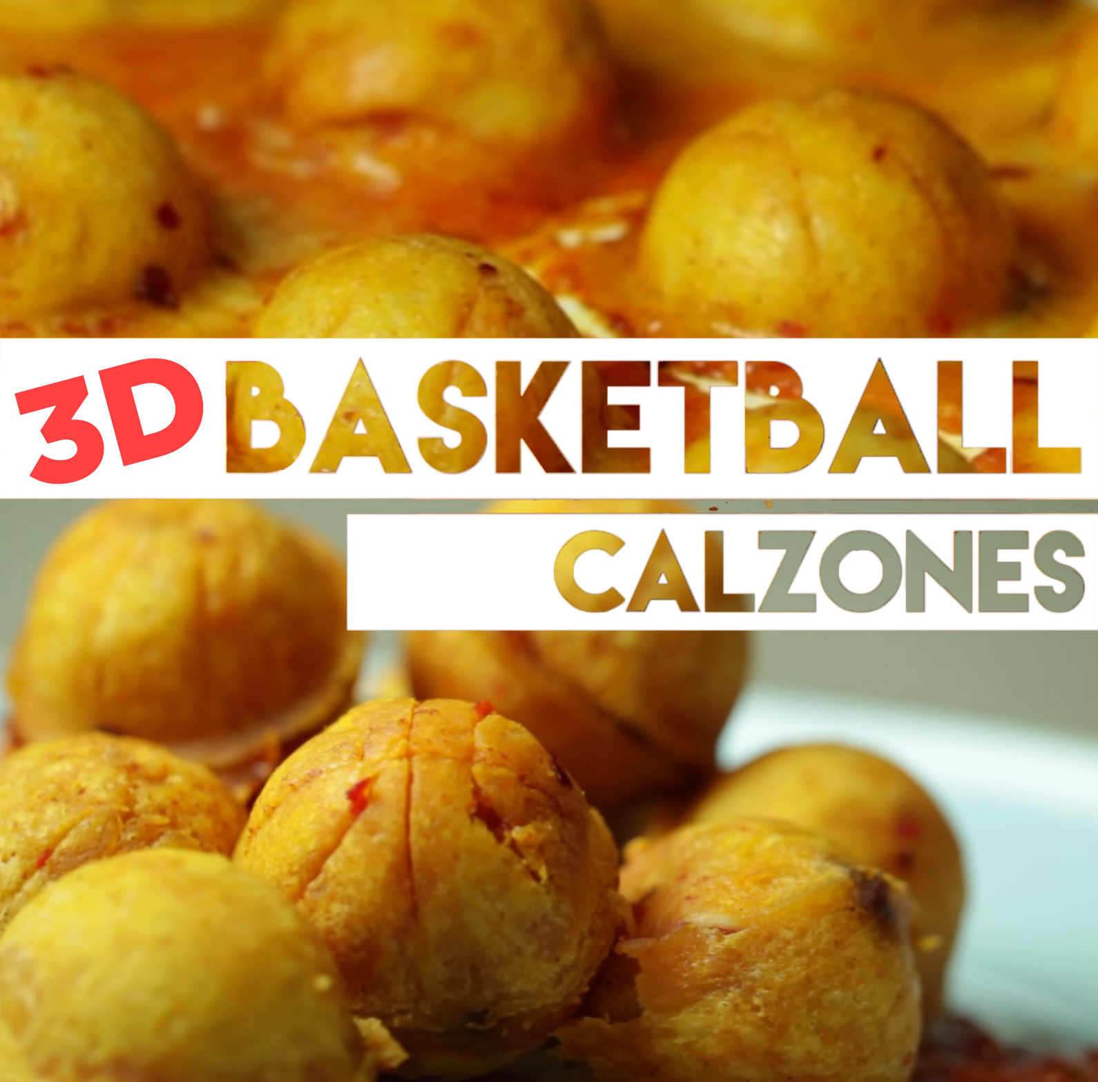 Slam Dunk On Your Enemies With These 3D Basketball Calzones - FoodBeast