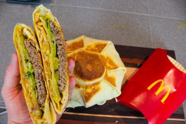 This Is What A Big Mac Crunchwrap Looks Like And It's Mac-Tacular ...