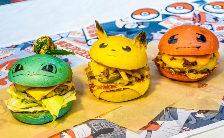 Log These Pokemon Burgers In Your Pokedex ASAP - FoodBeast
