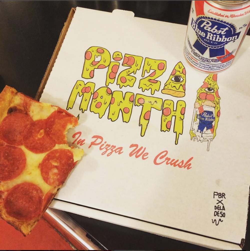 PBR Silently Gave Away Pizza All Month On Reddit - Foodbeast