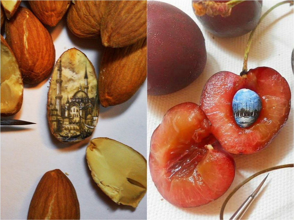The Detail On This Artist's Artwork On Tiny Foods Is Amazing - FoodBeast