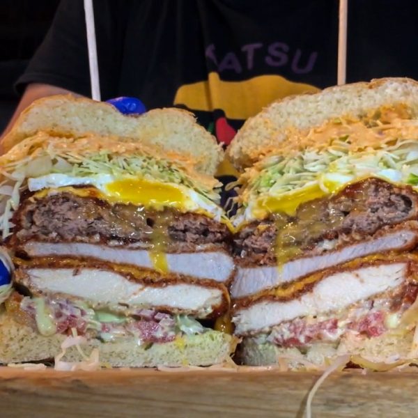 Seattle's Mount Fuji Katsu Burger Towers Above The Burger Game