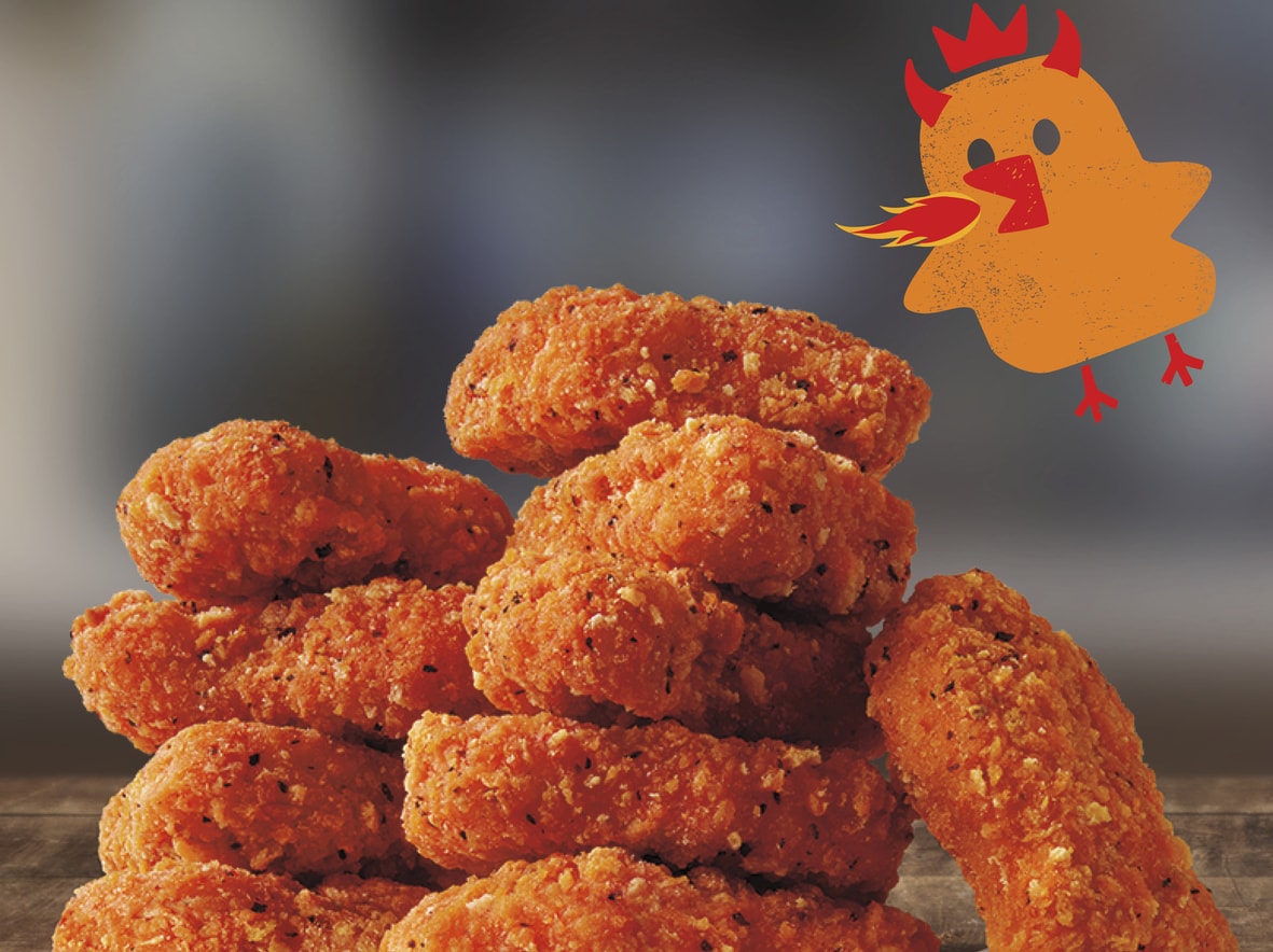 Burger King Trolls Wendy's With Launch Of New Spicy Nuggets - Foodbeast