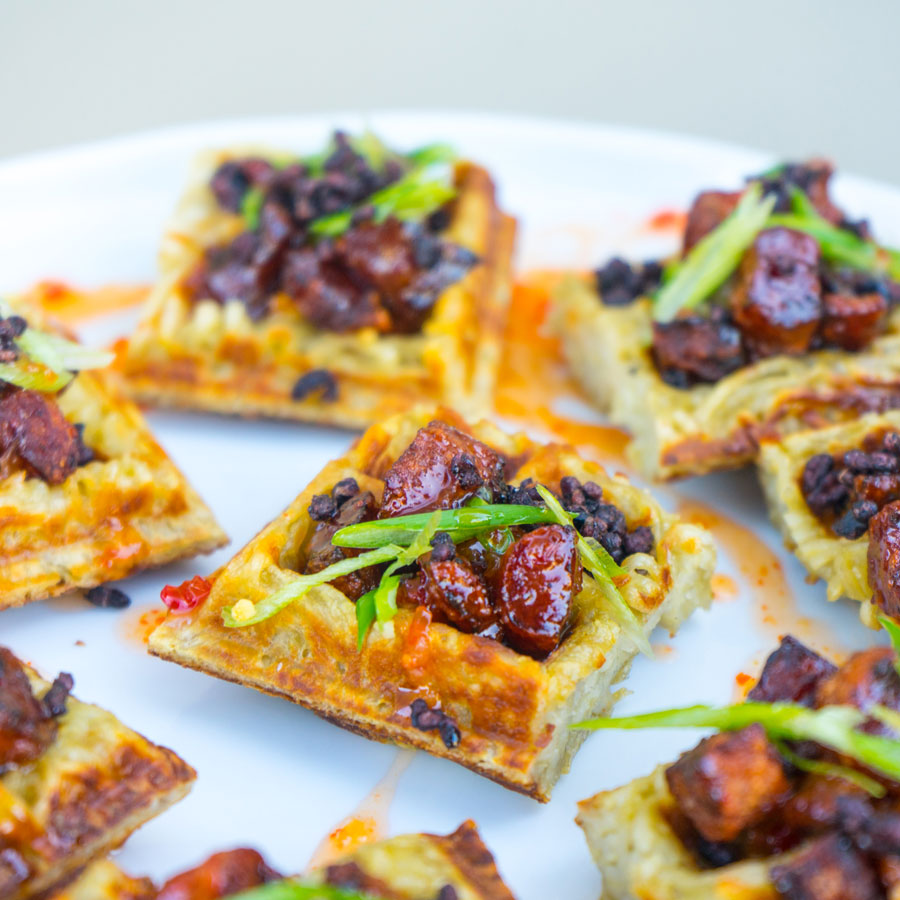 These Chicken and Waffles Have An Alluring Chinese Twist - Foodbeast