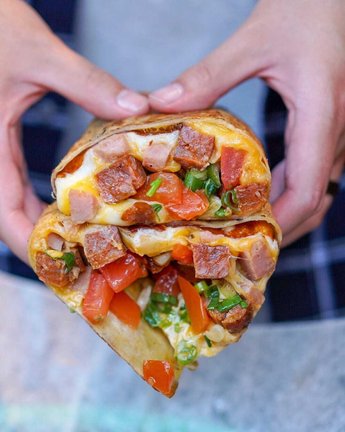 Grilled Cheese Meets Burrito In This Filipino Fusion Flavor Bomb ...