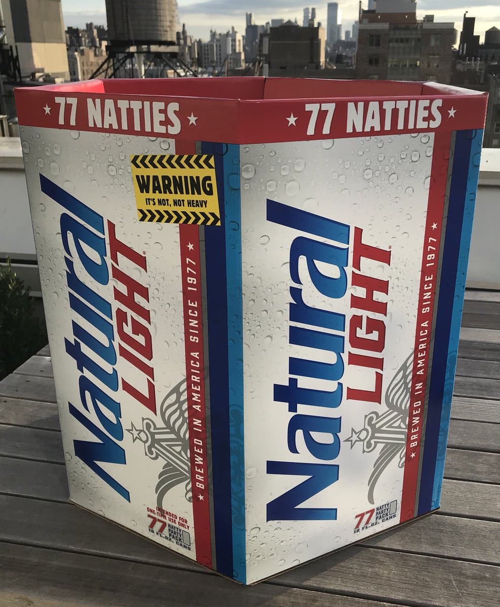 A 77-Pack Of Natty Lights Now Exist That Weighs A Staggering 65 Pounds