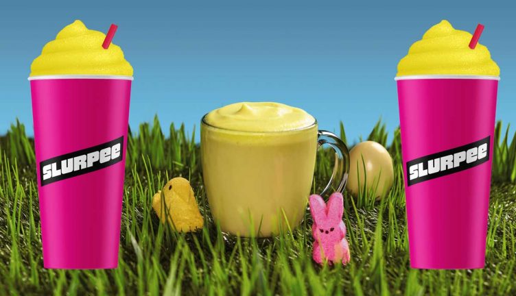 PEEPS Slurpees & PEEPS Lattes Are Now At 7-Eleven – Foodbeast