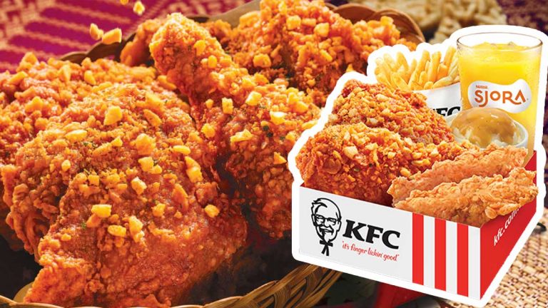 KFC Launches Spicy Thai Crunch Fried Chicken In Singapore Restaurants ...