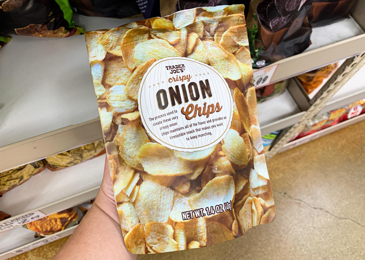 Trader Joe's Turns Real Onions Into New ONION CHIPS - Foodbeast