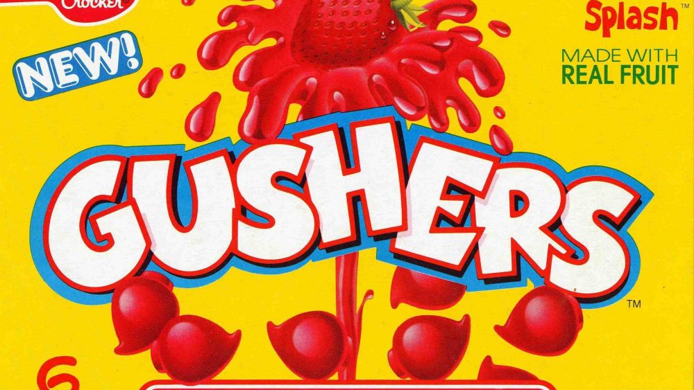 How Gushers, Fruit Roll-Ups Became a Lunchbox Staple in the 90s