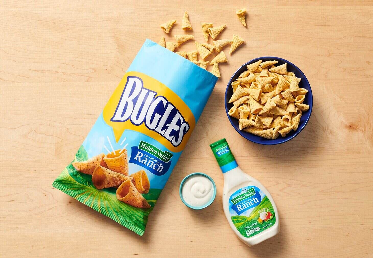 Hidden Valley Ranch Flavored Bugles are Hitting the Snack Aisle - Foodbeast