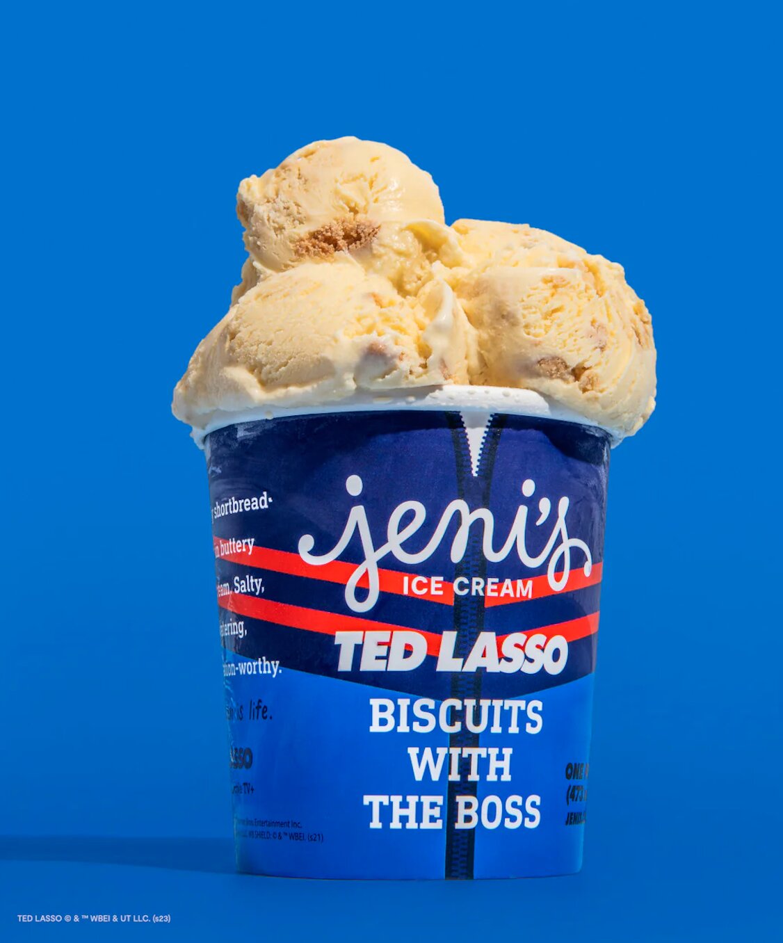 Jeni's Ice Cream to Release Ted Lasso-Inspired Ice Cream Pints