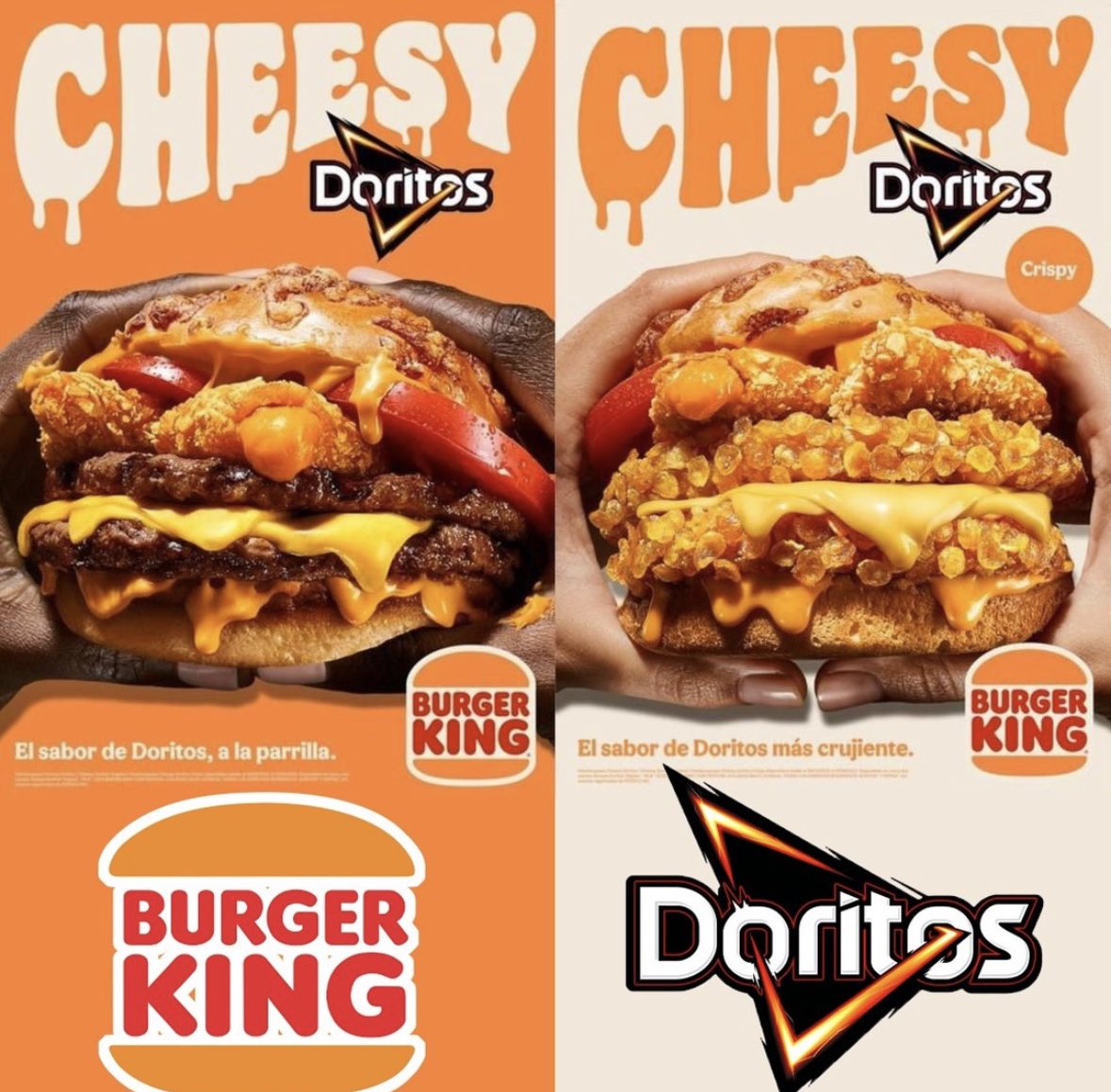 Burger King and Doritos Partner Up for Spanish Debut of Cheesy Doritos