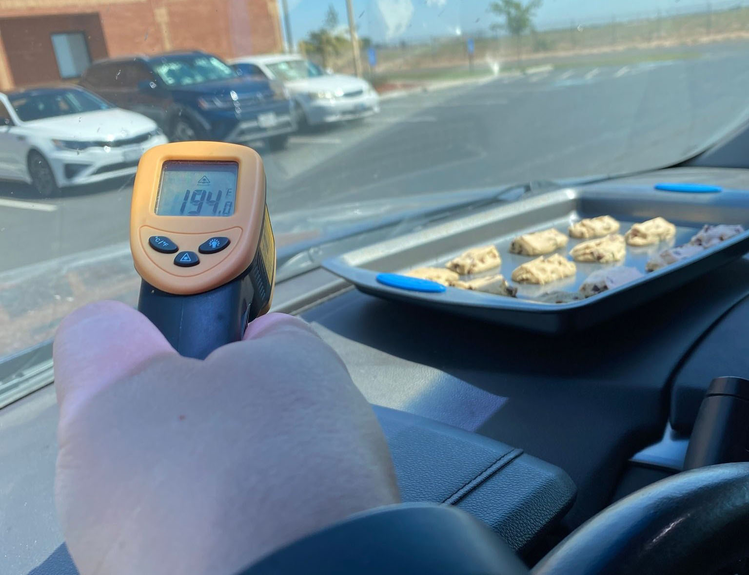 In Texas, The National Weather Service Was Able To Bake Cookies In A Car