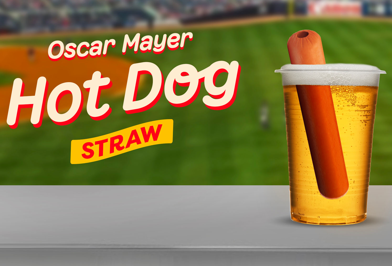 Oscar Mayer Is Releasing A Real Life Limited-Edition Hot Dog Straw