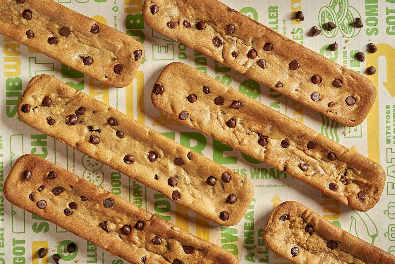 Footlong Chocolate Chip Cookies Are Returning To Subway Next Month