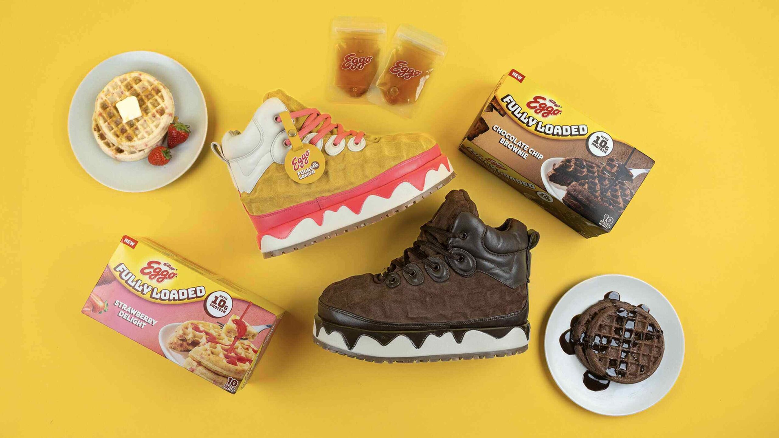 Shoe Surgeon Delivers Sweet Nostalgia with Limited-Edition Eggo Shoe ...