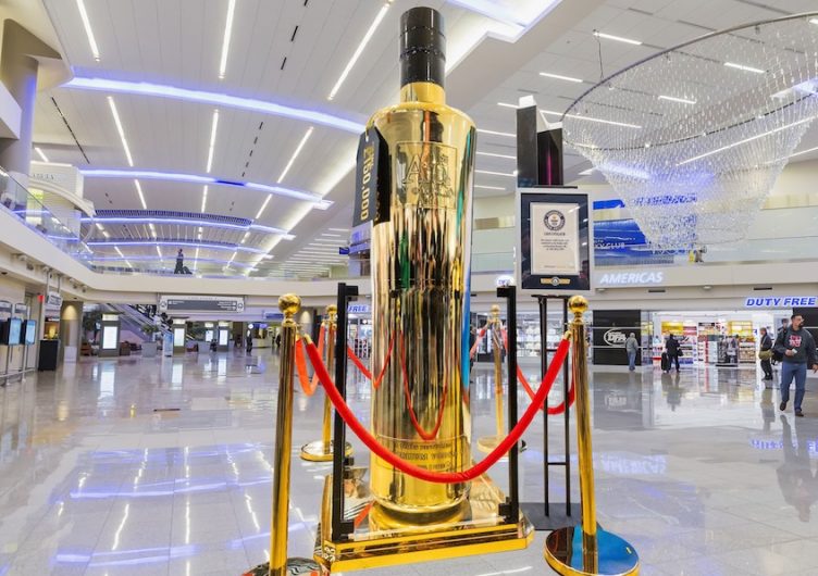 World's Biggest Vodka Bottle Lands In London - FoodBeast