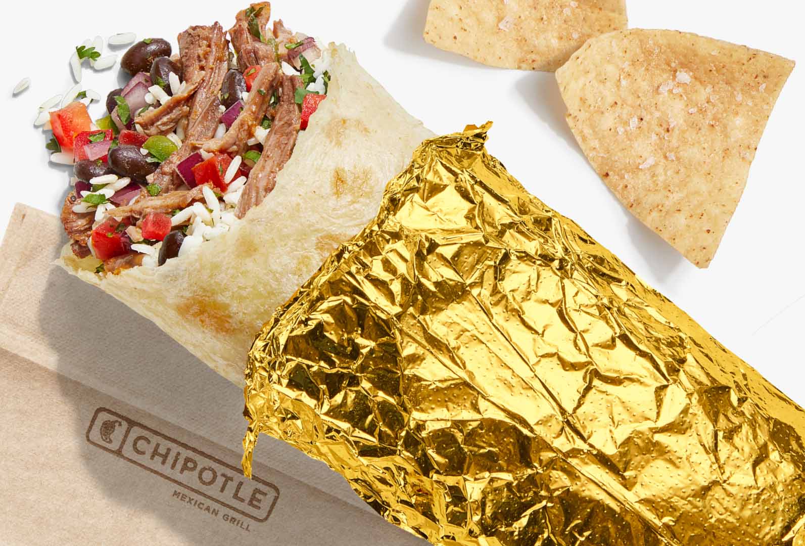 Chipotle’s Gold Foil Burritos Return With 5 Limited-Edition Flavors