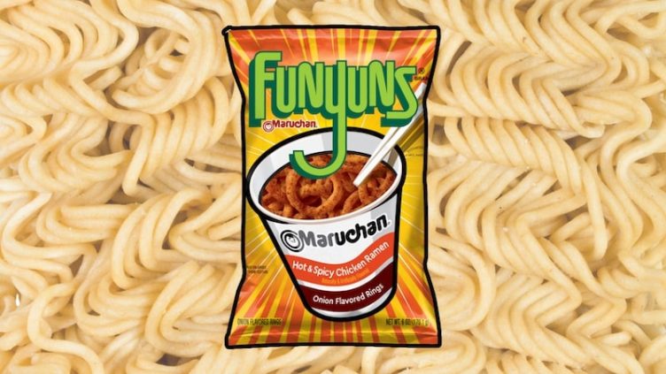 Funyuns And Maruchan Get Together For Unexpected Flavor Mash-Up - FoodBeast
