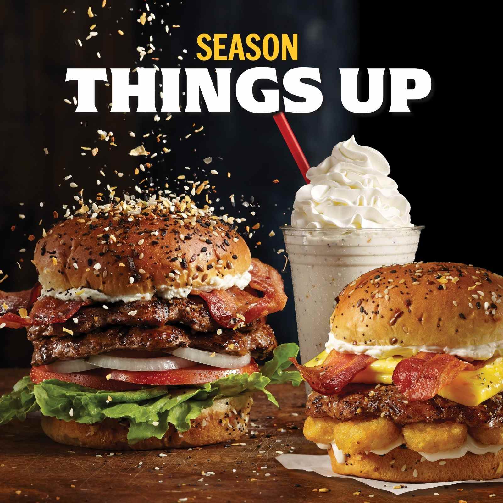 Carl's Jr. Launches 'Everything Bagel' Lineup In Just One City - Foodbeast