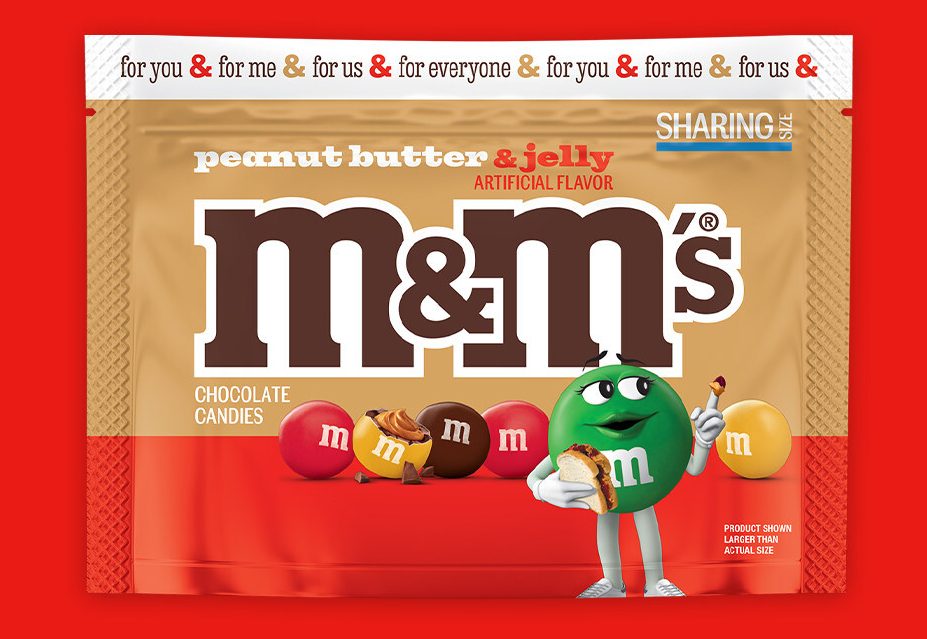 Peanut Butter & Jelly M&M'S Are On The Way To Shake Up Snack Time ...