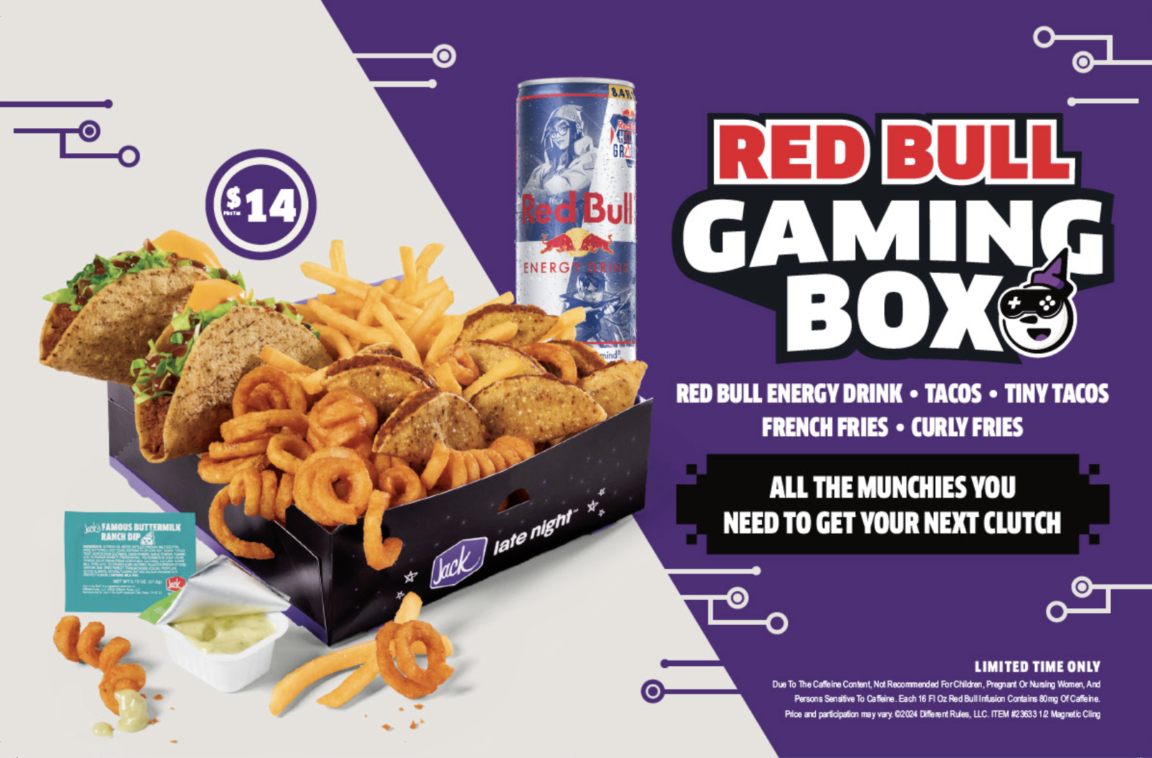 Game On: Jack In The Box And Red Bull Unveil New Meal Combo For Gamers ...