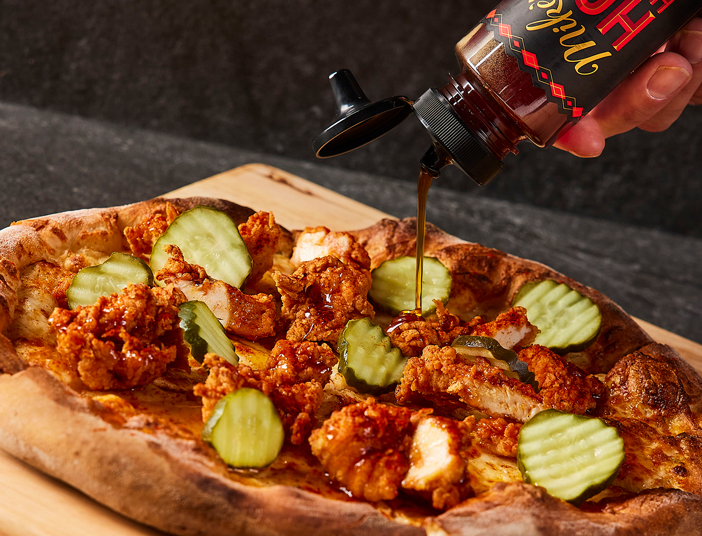 California Pizza Kitchen And Mike's Hot Honey Collab For A Dill Pickle ...
