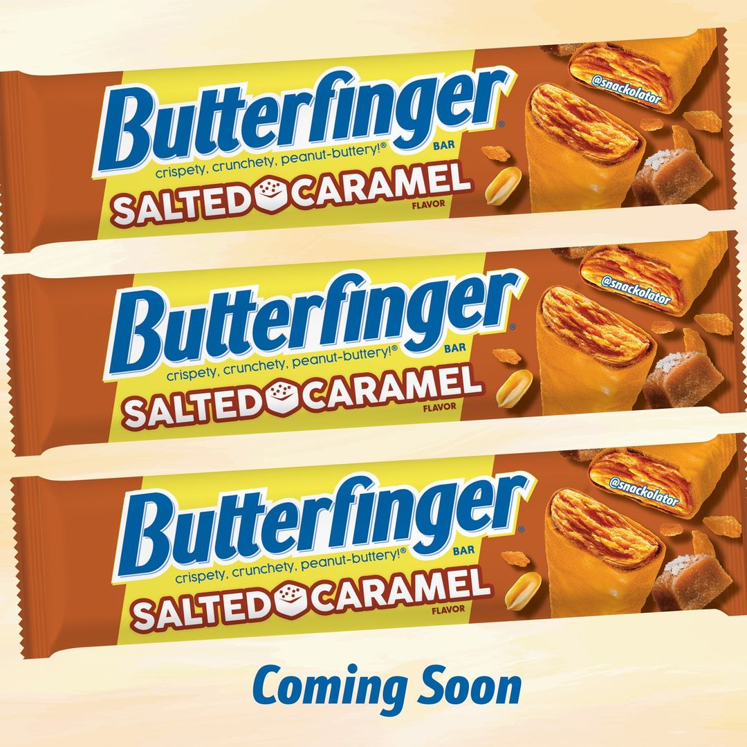 Butterfinger Announces Bold New Salted Caramel Flavor - FoodBeast
