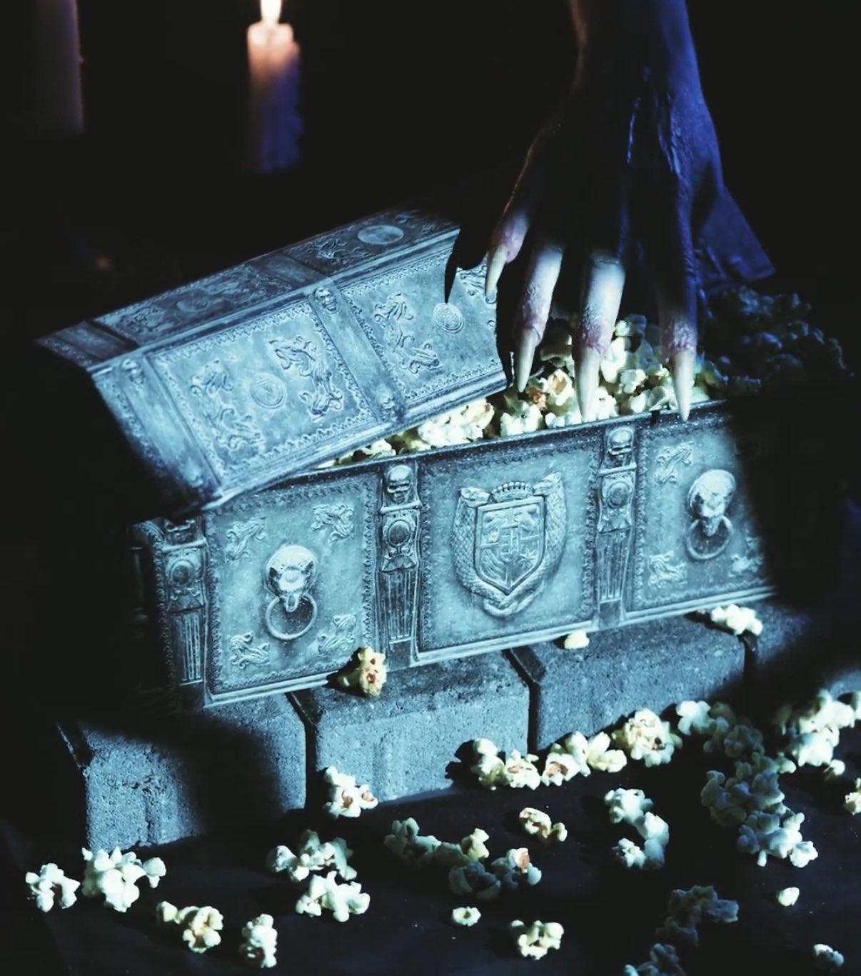 The New 'Nosferatu' Popcorn Bucket Is a Hauntingly Perfect Coffin ...