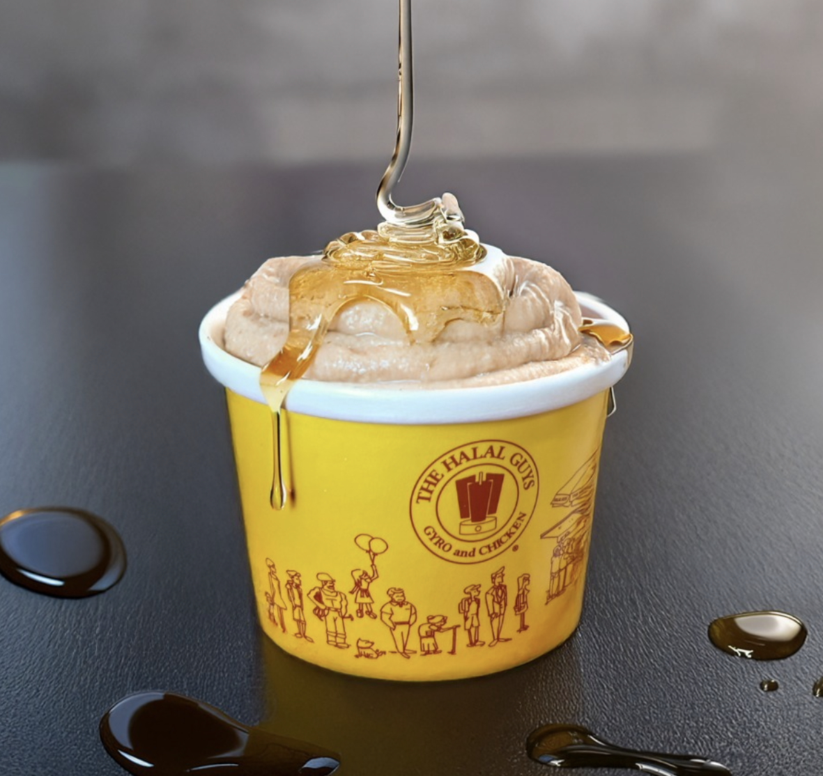 The Halal Guys Unveil Bold New Hot Honey Hummus - Foodbeast