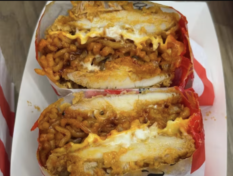 KFC Singapore Drops Fiery Buldak Double Down Collab – Foodbeast