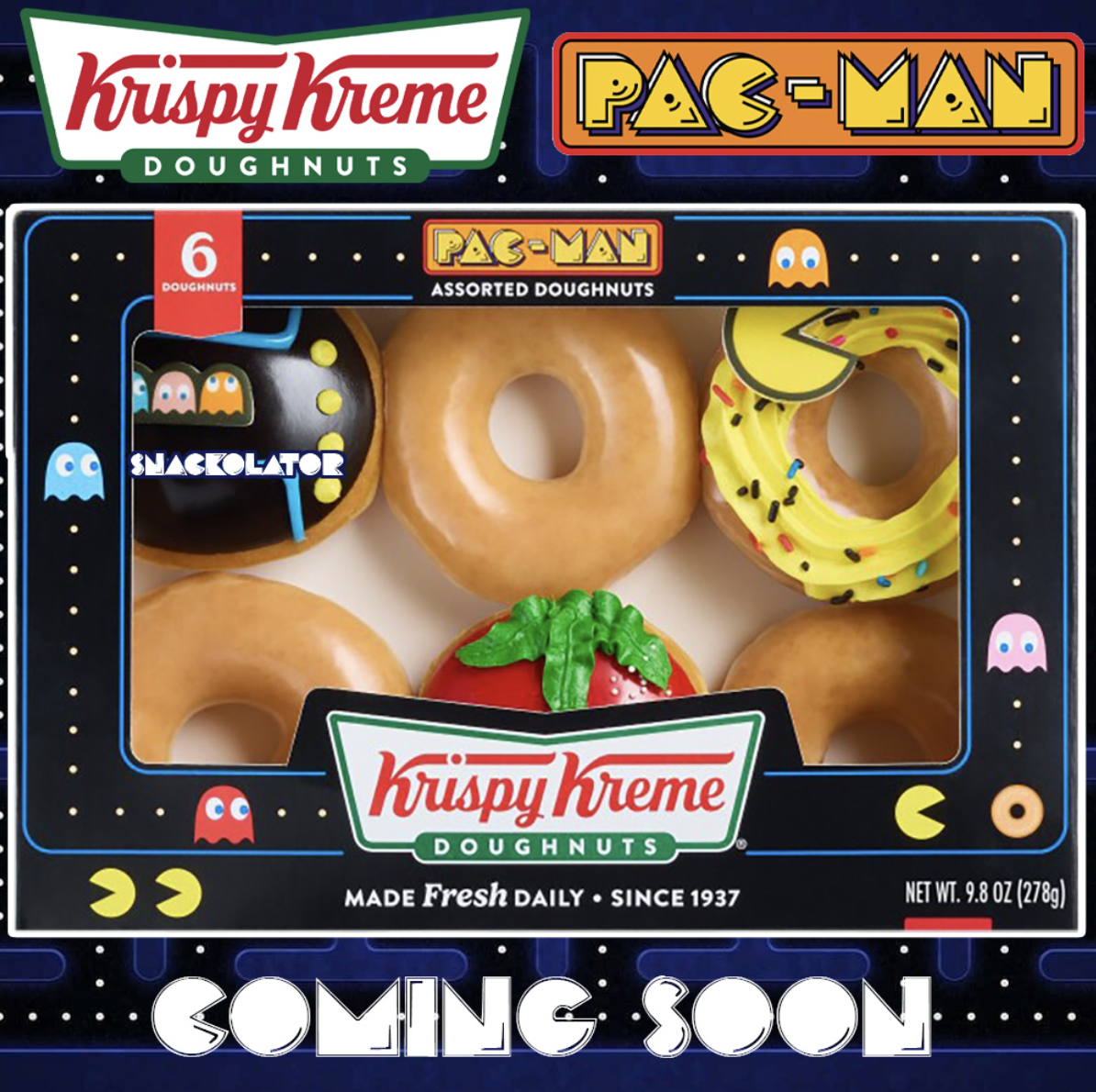 Krispy Kreme’s New Pac-Man Doughnuts Are A Sweet Hit of Arcade ...