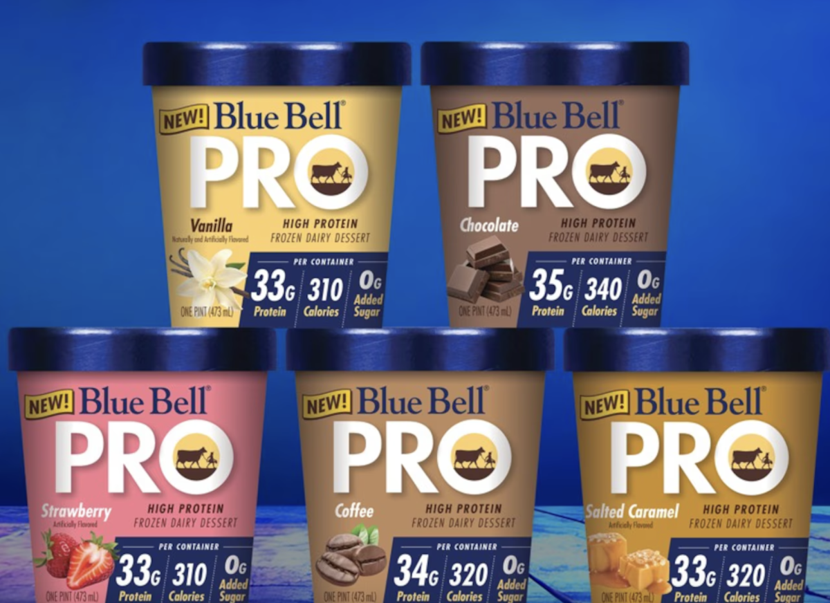 Blue Bell Reveals New Protein Ice Cream Lineup - Foodbeast