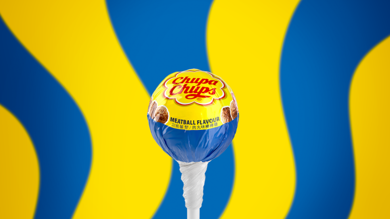 IKEA And Chupa Chups Made A Meatball-Flavored Lollipop - Foodbeast